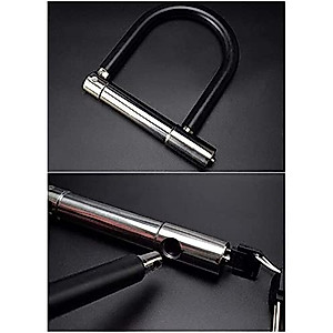VIGAT Bicycle Anti-Theft Lock Anti-Hydraulic Shear Universal, Precision Cast Stainless Steel, with 3 Keys