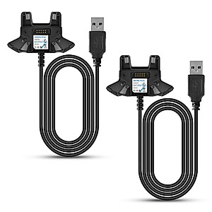 (2PCS) Charging Cable for TC77 [Upgraded] BT-000318 Battery Charger for Zebra TC77 Charger TC70 TC72 TC75 TC55 TC75EK TC700H TC700K TC77HL TC720L TC70x TC75x Charger Scanner Charger USB Data Cable