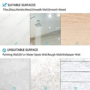 LIYUABU Adhesive Towel Hooks,Black Stainless Steel Wall Shower Hooks Heavy Duty for Hanging Towel Coat Robe on Bathroom/Kitchen/Bedroom (2 Pack)