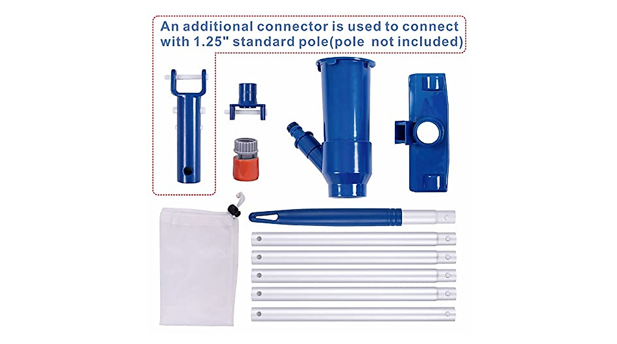 Upgraded Pool Vacuum Cleaner for Above Ground & Inflatables | Sepetrel