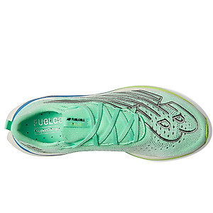 New Balance Women's FuelCell SuperComp Elite V3 Running Shoe, Bright Mint/Pixel Green, 7.5