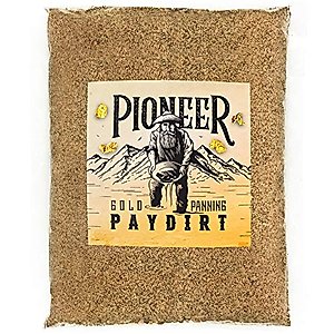 PIONEER GOLD Paydirt Panning Pay Dirt Bag - Gold Prospecting Concentrate Large