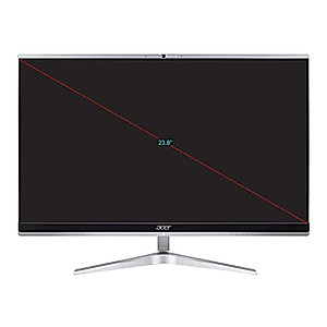 Acer Aspire C24-1651-UR15 AIO Desktop | 23.8" Full HD IPS Display | 11th Gen Intel Core i3-1115G4 | Intel UHD Graphics | 8GB DDR4 | 512GB NVMe M.2 SSD | Intel Wi-Fi 6 | Windows 10 Home