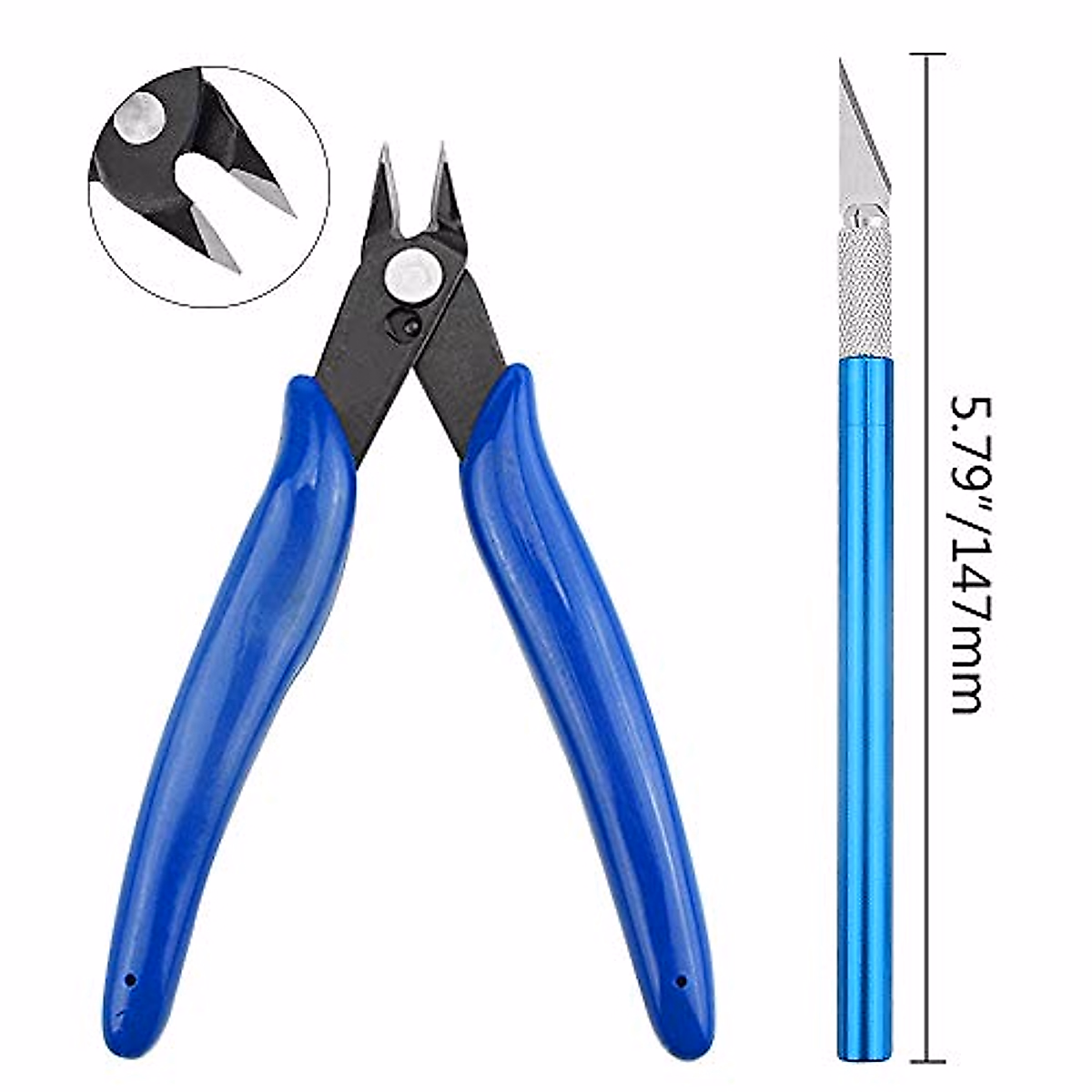 XINGYHENG 50Pcs Modeler Basic Tools Craft Set Compatible with Gundam Model Tools Kit Hobby Building Tools for Model Assemble Car Model Building Repairing and Fixing DIY Craft Kit