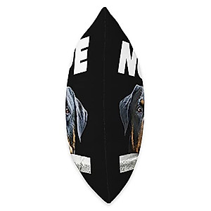 Rotweiller Nope Dog Tees Rotweiller Nope Rottie Face Not Today Love My Rottweiler Dog Throw Pillow, 16x16, Multicolor