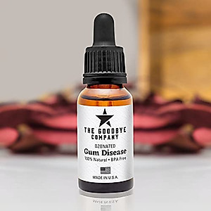 The Goodbye Company Ozonated Gum Disease Treatment - Effective and Natural Home Remedy for Treating Oral Gum Disease and Gingivitis - 100% Pure Neem and Clove Essential Oils for Complete Oral Health