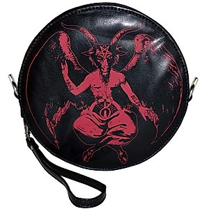 kreepsville 666 Baphomet Wristlet Purse Black