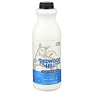 Redwood Hill Farm Cultured Goat Milk Kefir, Plain, 32 oz