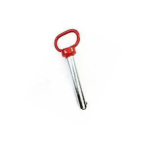 Hitch Accessories ,Head Towing Hitch Pin 3/4"X4.6" Red Handle Detent Pin,Draw Pin