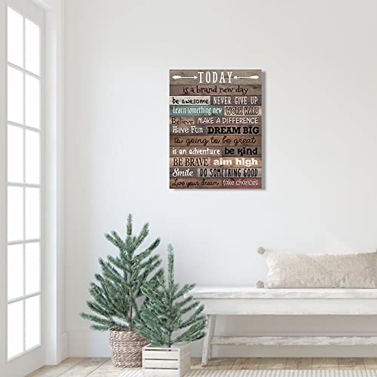 Office Quotes Inspirational Wall Art Designs for Modern Home Decor Stretched and Framed Ready to Hang