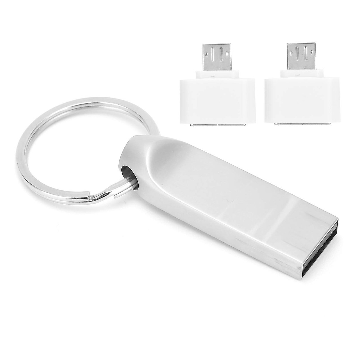 USB Flash Drive 12.0 1GB / 2GB / 4GB / 8GB / 32GB / 64GB with Type C Adapter, USB 2.0 Flash Drive Memory Stick Storage Expansion Flash Drive for iPhone iOS Android Smartphone(16 GB)