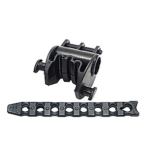 BIKEGEAR Stay Put Cradle (6 Pcs) and Rubber Replacement Accessory Strap kit(12 Pcs) Hitch Mount Bicycle Car Bike Rack 1-1/4"&2" Truck Hitch| Will Fit 1" Diameter Tubes