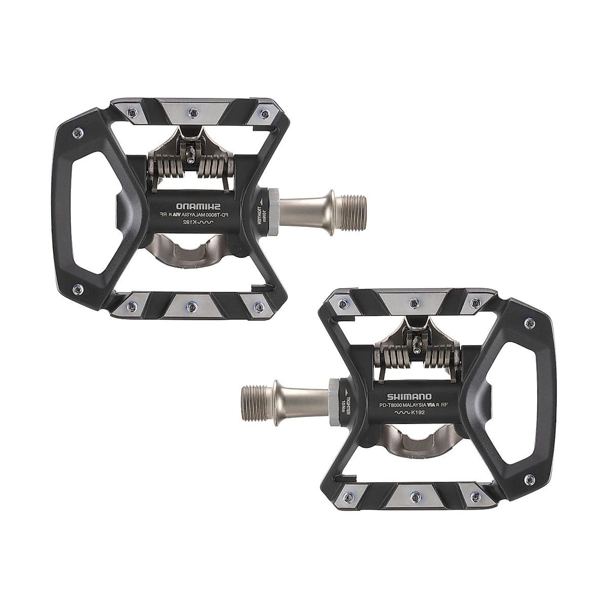 Shimano Deore XT PD-T8000 Pedal Trekking, Black, One Size