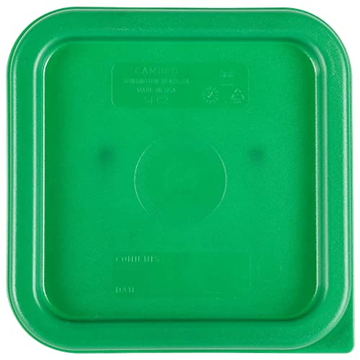 Cambro Polycarbonate Square Food Storage Containers 4 Quart With Lid - Pack of 2