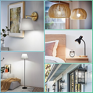 TOBUSA LED Light Bulbs 100 Watt Equivalent, 1400 Lumens Super Bright A19 Daylight White 5000K LED Bulbs, Standard E26 Medium Screw Light Bulbs Non-Dimmable, 25000+Hrs Lifespan, No-Flicker, 12-Pack