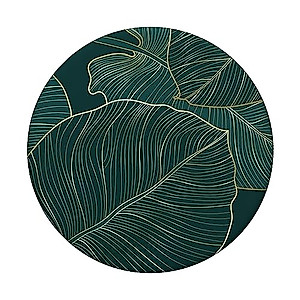 Floral Tropical Leaves Pattern Phone Popper PopSockets Standard PopGrip