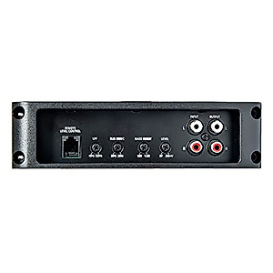 Polk Audio PA D1000.1 Class D MOSFET Monoblock Mobile Audio Amplifier; 500 Watts RMS @ 4 ohms, 800 Watts RMS @ 2 ohms and 1200 Watts RMS @ 1 ohm; Remote Subwoofer Level Control