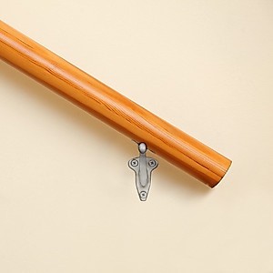 5-Pack Standard Handrail Brackets for Stairways and Hallways, Satin Nickel – Design House, 182006