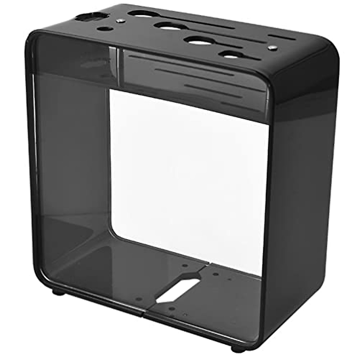 Zerodeko Holder Storage Rack Acrylic Cutter Block Without Knives Kitchen Tool Kitchen Accessory Restaurant Cutter Rack Cutter Holder for Kitchen Accessories Household