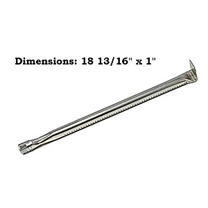 GrillSpot Napoleon Gas Grill Stainless Steel Burner Replacement for LEX, Prestige & Other Models - Exact Fit Barbecue Grill Parts (Set of 4)