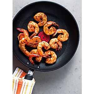 T-fal Advanced Nonstick Fry Pan 10.5 Inch Cookware, Pots and Pans, Dishwasher Safe Black