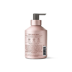 Method Gel Hand Soap, Vanilla + Raspberry, Reusable Pink Aluminum Bottle, Biodegradable Formula, 12 oz (Pack of 3)