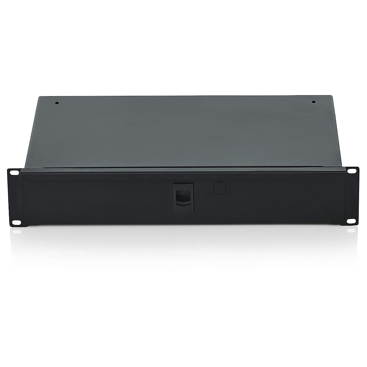 Gator Rackworks Shallow 2U Rack Mount Drawer with Lock; 10" Deep (GRW-DRWSH2),Black