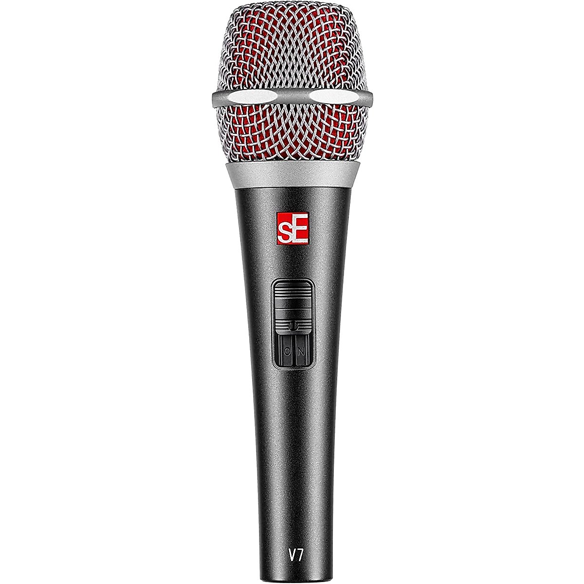 Briskdrop sE Electronics V7 Switch Supercardioid Dynamic Handheld Microphone - Bundle with 2 XLR Cables and 10 Cable Ties