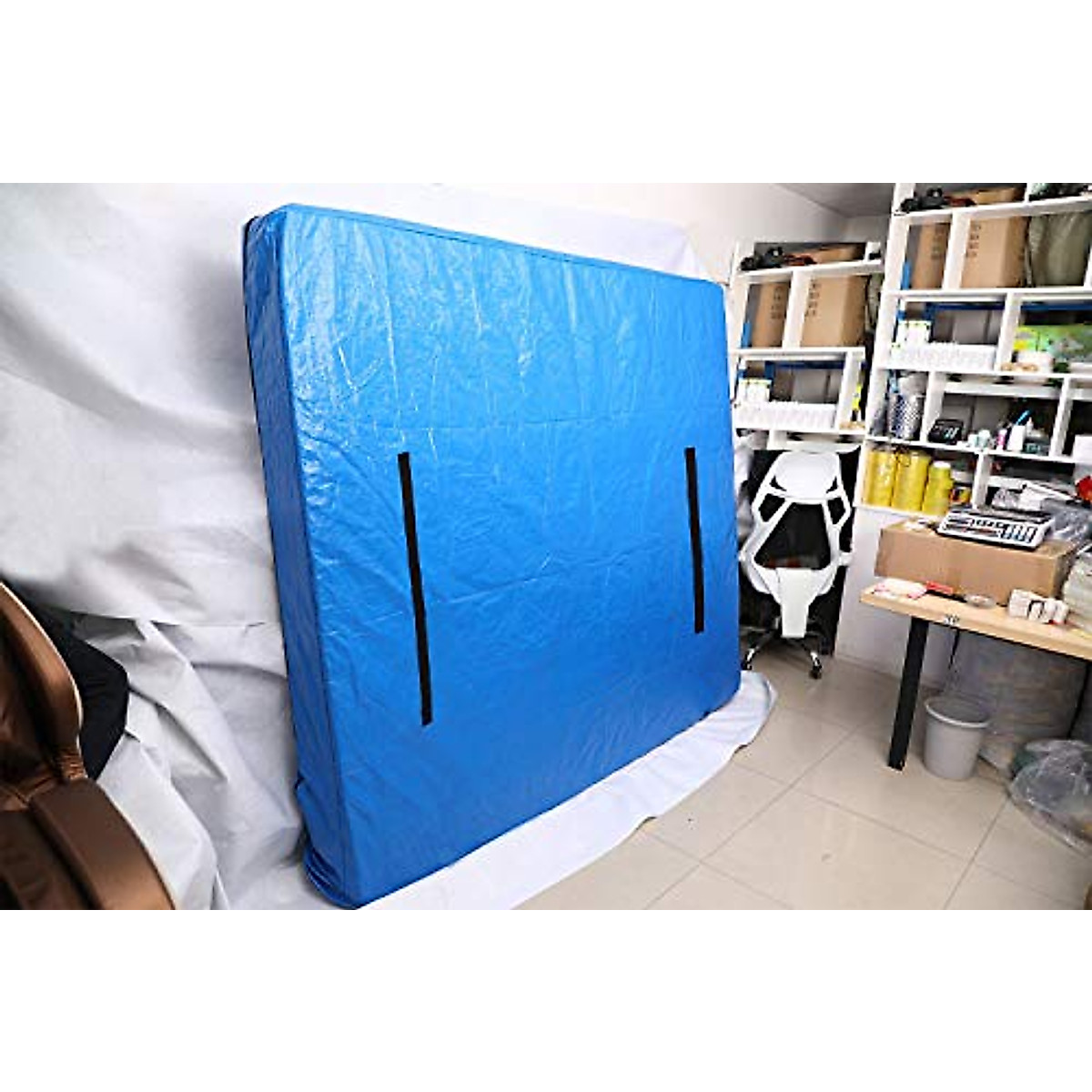 Dofilachy Heavy Duty Mattress Bags for Moving and Storage - Reusable Mattress Protection Cover Bag - King, Queen, Full, Twin Size Mattress Protector with Strong Zipper and Handles (Queen)