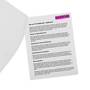 Give with Food Veterinary Labels/Stickers, 500 Labels/Roll, 0.375" x 1.625", Fluorescent Pink - Medicine Labels for Pharmacy, Prescription & Care Instructions, Pharmacy Stickers | LabelValue.com