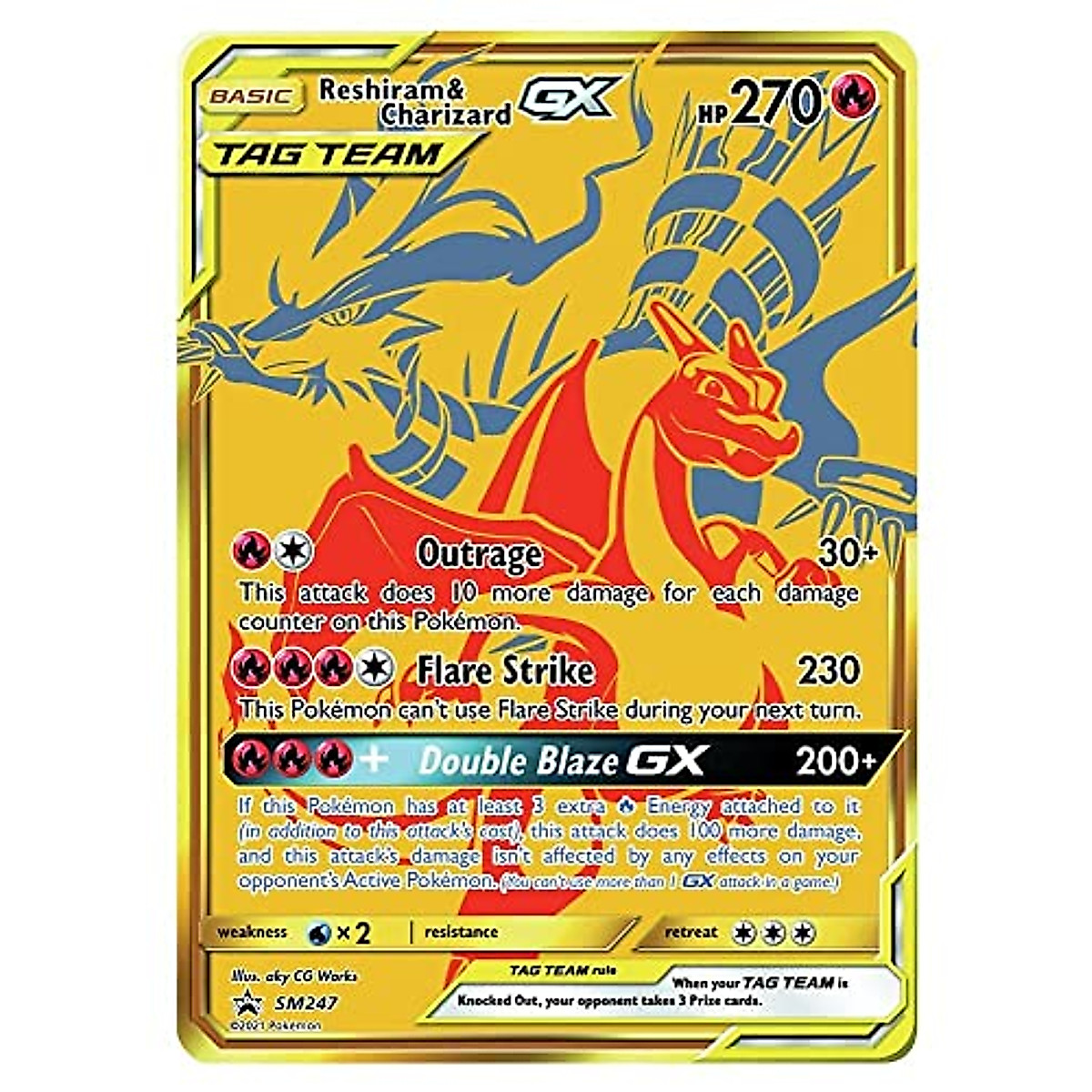 Pokémon TCG: Reshiram & Charizard GX Premium Collection