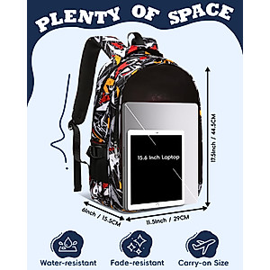 School Backpack for Boys Soccer Bookbag Schoolbag for Kids 6-8 7-8 8-10 8-12 Years Old Large Elementary School Book Bags for Boys Back to School Needs Bultos Morrales Mochilas para la Escuela de Niños