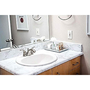 Marble Wallpaper Granite Paper for Old Furniture Self Adhesive and Removable Cover Surfaces 17.71 inch x 78inch Marble Paper Peel and Stick Easy to Apply