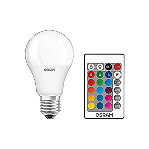 Osram LED Star Classic A E27 9 W Corn Light Plastic Assorted Colours LEDVANCE, 11.4 x 6 x 6 cm 2 Units