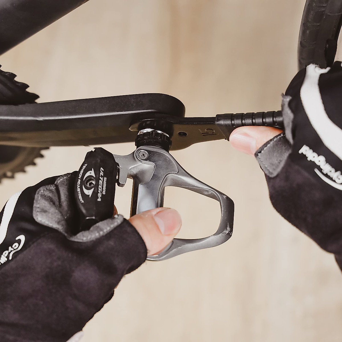 Bikehand Bike Bicycle Pedal Install Remover Tool Kit – Pedal Cone Wrench Spanner 15mm + Hex Pedal Driver Double-ended Allen Key 6mm & 8mm