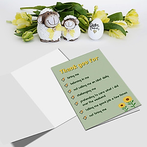 Nchigedy Funny Thank You Card for Boss Manager, Boss's Day Card from Employee Staff, Boss Appreciation Card, Bosses Day Gift for Men Women, Thank You for Hiring Me...