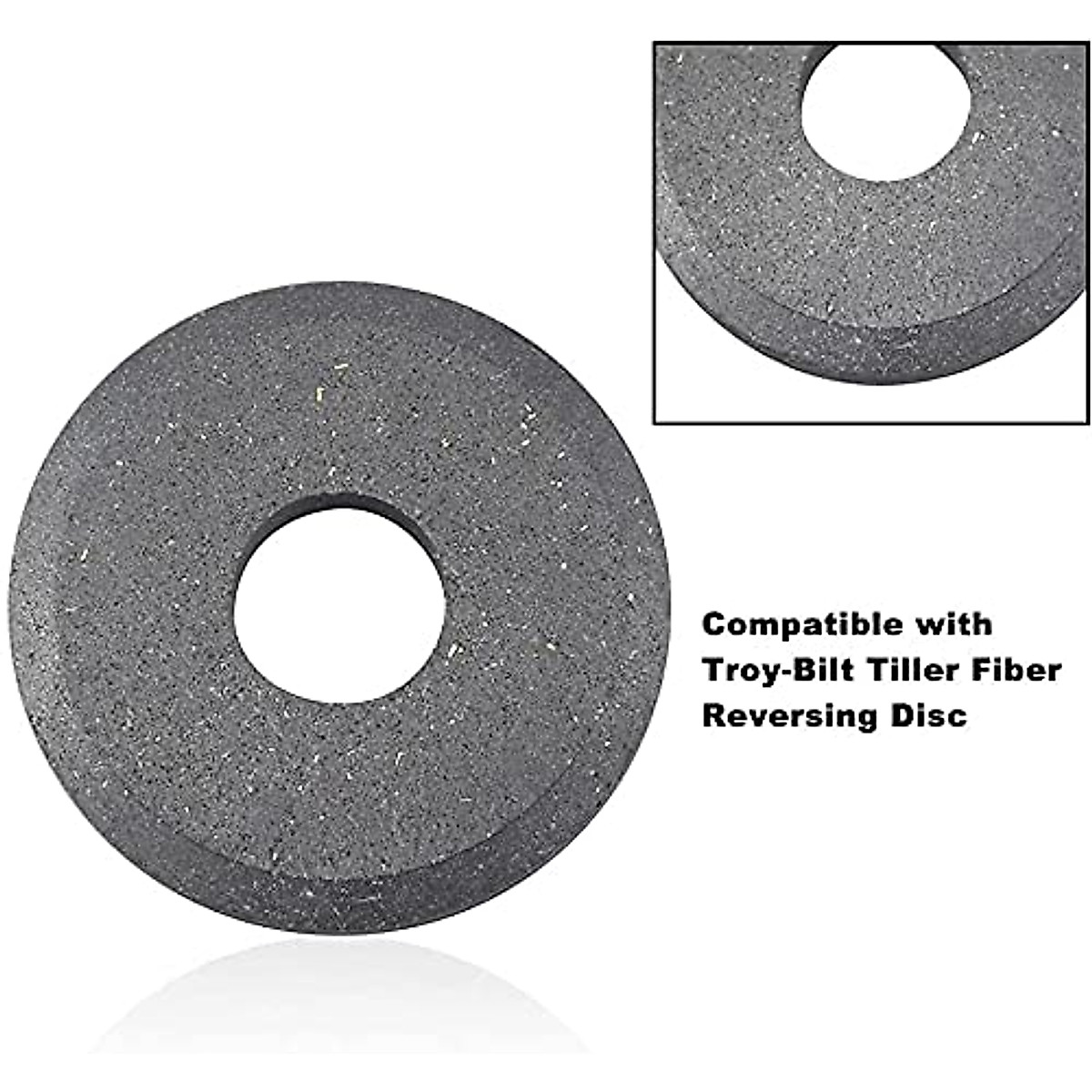 Huthbrother GW-2732 Fiber Reversing Disc Compatible with MTD Troy-Bilt Parts 1072 GW-1072, 2732, GW-2732. (ID*1-1/4 inch OD*3-7/8 inch)