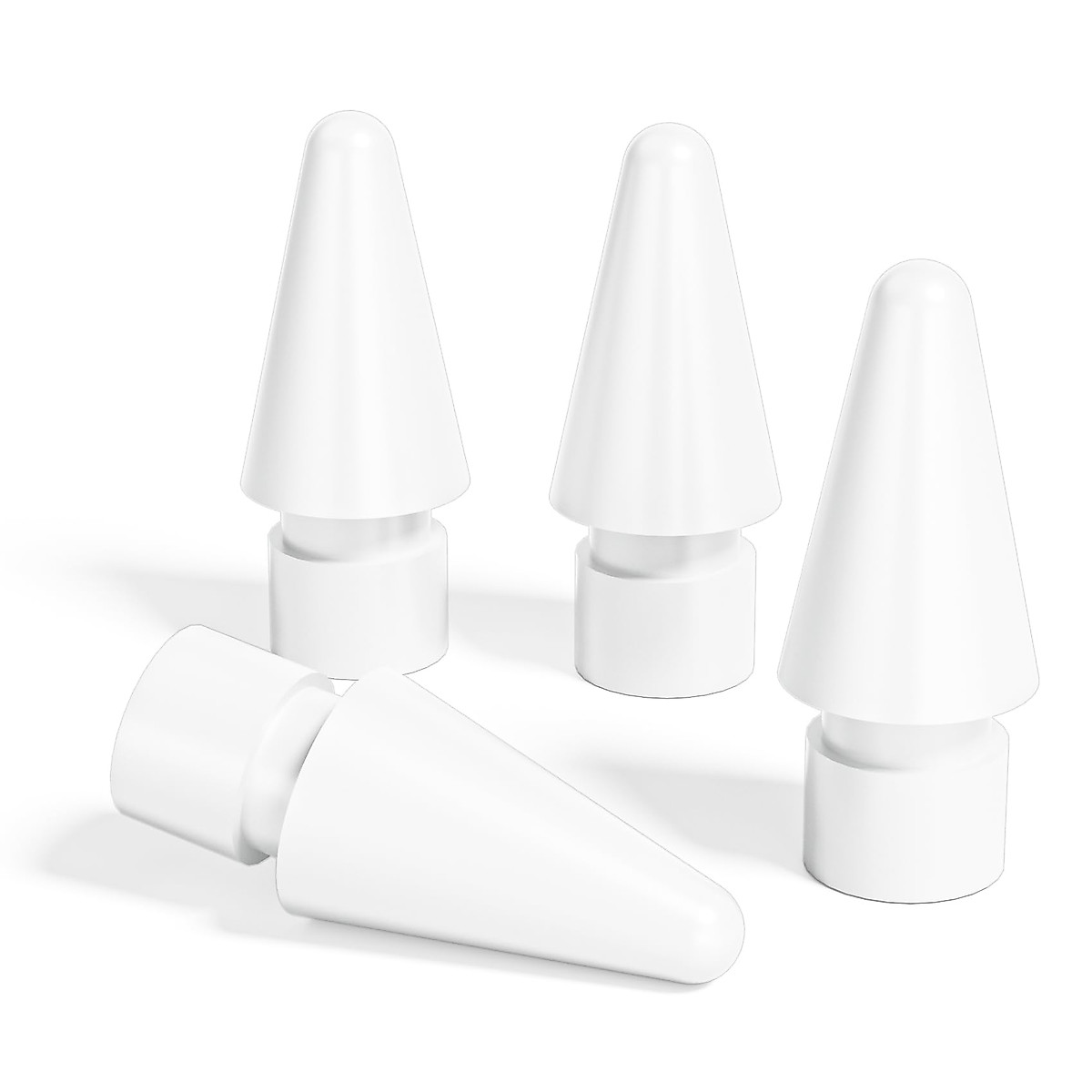 Replacement Tips Compatible with Apple Pencil 2 Gen ipad Pro Pencil - iPencil Nib for ipad Pencil 1 st/Pencil 2 Gen (White)