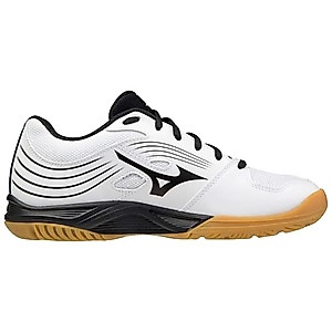 Mizuno Cyclone Speed 3 Junior Shoe - White-Black
