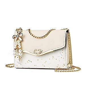 Jopchunm Womens Print Designer Clutch Crossbody Bags Purses Small off white handbags