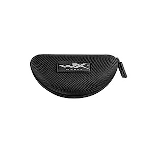 Wiley X WX Saint CHSAI08 Tactical Sunglasses Matte Black Frame with Changeable Smoke Grey Lenses Ballistic Rated