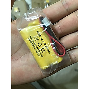 2.4V 600MAH NiCd Exit Sign Emergency Light Battery Replacement (10 Pack)