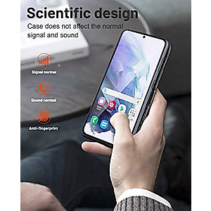 OCASE Compatible with Galaxy S21 5G Wallet Case, PU Leather Flip Folio Case with Card Holders RFID Blocking Kickstand [Shockproof TPU Inner Shell] Phone Cover 6.2 Inch (2021) - Black