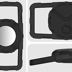 FOSSA Airtag Dog Collar Holder, Large Dog Airtag Holder, Waterproof Dog Collar Airtag Holder, Cat Air Tag Tracker Case