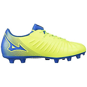 Mizuno Unisex Rebula III Select Soccer Shoe, Safety Yellow-Blue, 11 US Men