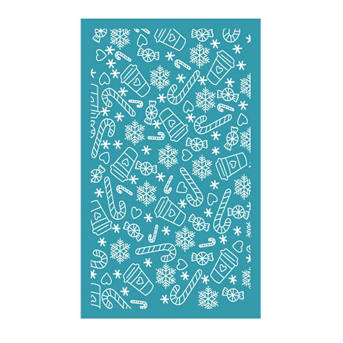 Earrings Silk Screen Templates Clay Stencils Silicone Material Clay Stamps Tile Silk Screen Stencils for DIY Clay Stamps for Earrings