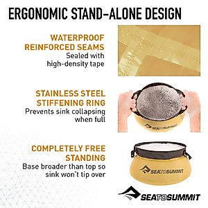 Sea to Summit Collapsible Kitchen Sink, 20 Liter