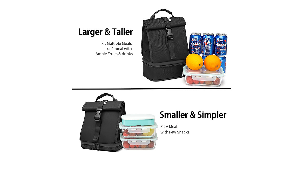 Sunny Bird Expandable Insulated Lunch Box - Reusable & Leakproof