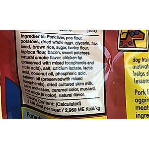 Crazy Dog Train-Me! Training Reward Dog Treats 16 Oz., Bacon Regular