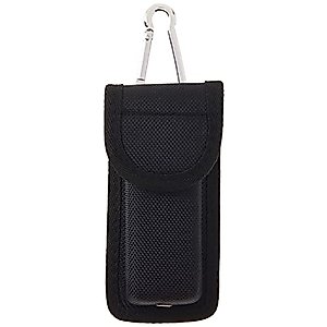 Outdoor Edge 4.5" Nylon Utility Holster - for Carrying Folding Knives, Multi-Tools, Gun Magazines and Accessories - Includes Belt Clip and Carabiner